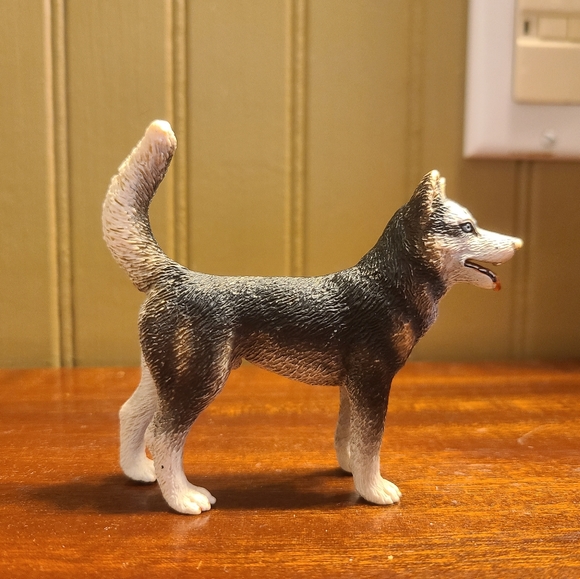 Toys | Schleich Rare Retired Husky Dog | Poshmark
